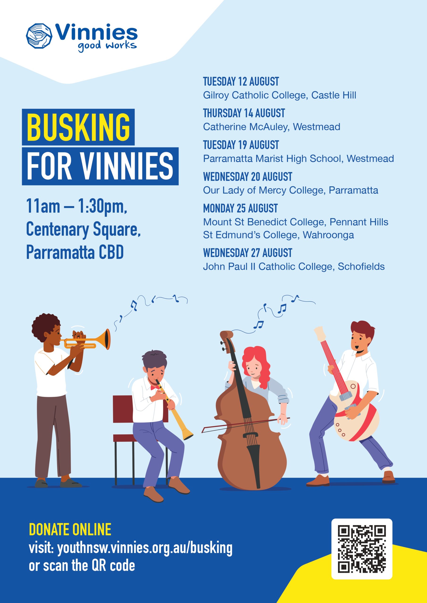 Busking for Vinnies – youthnsw.vinnies.org.au